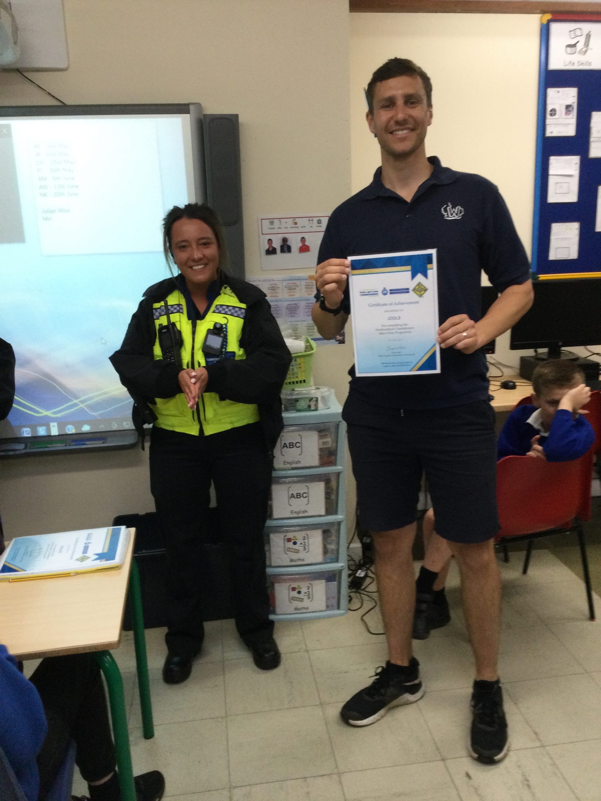 Mini Police – Woolgrove School, Special Needs Academy